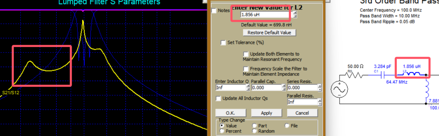 Filter Solutions学习-06拟合出的电路参数值该如何调整到最佳 – mis2erp.com技术分享